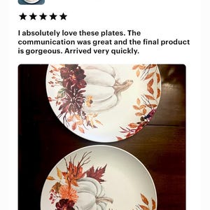 Fall Floral Pumpkin Plate | Thanksgiving Plates | White Pumpkin Plate ...
