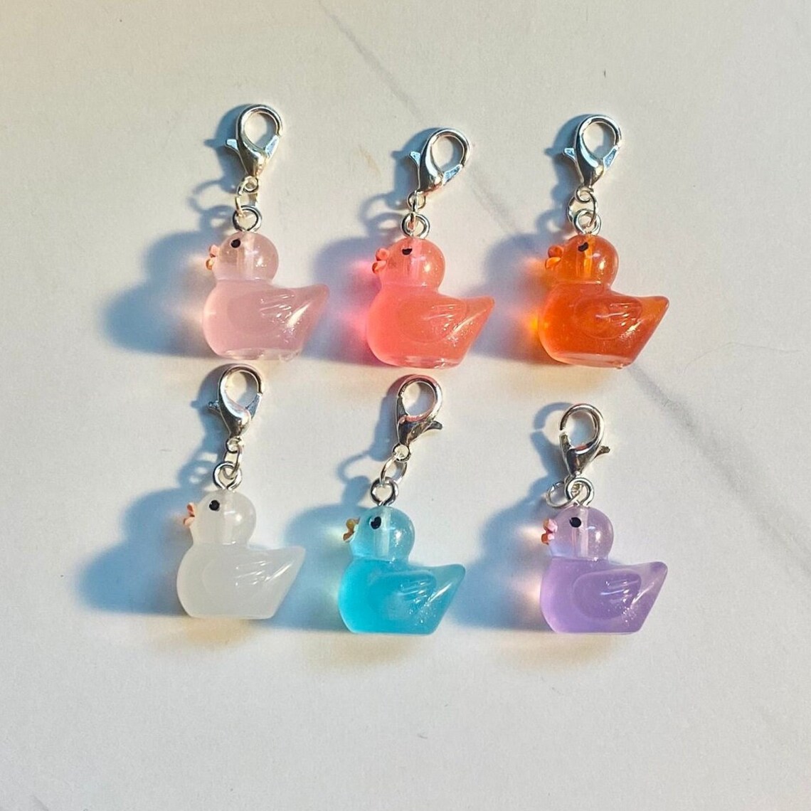 Rubber Ducky Badge Reel Charm, Tumbler Charm, Zipper Pull, Bracelet ...