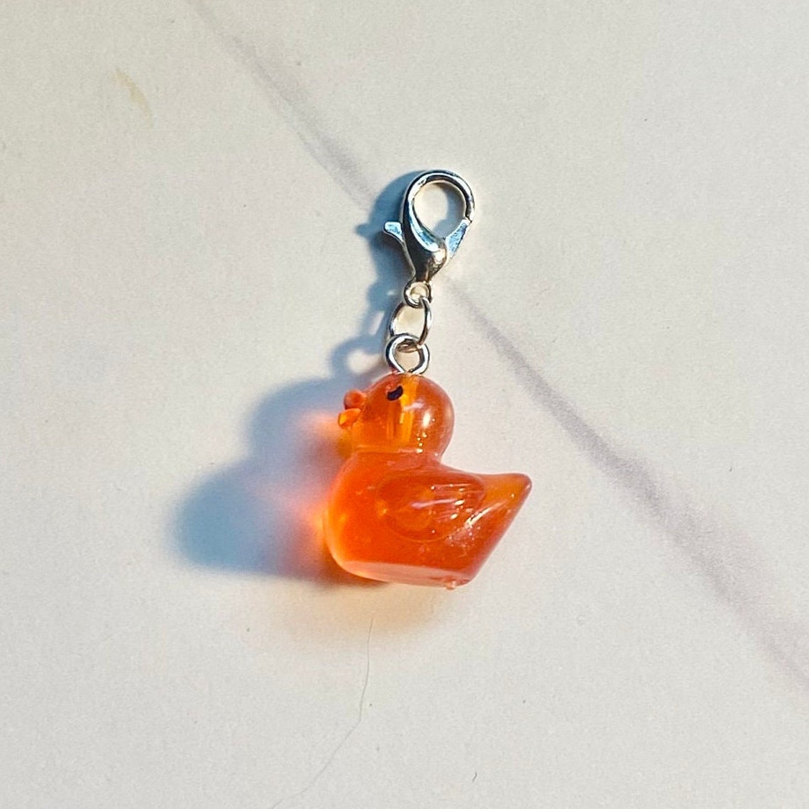 Rubber Ducky Badge Reel Charm, Tumbler Charm, Zipper Pull, Bracelet ...