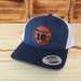 Personalized Player Name and Number Baseball Leather Patch Hat ...