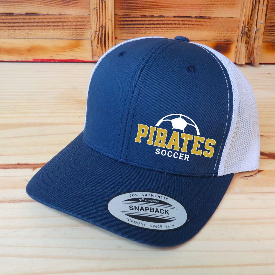 Personalized Soccer Hat With Team Name and Optional Player Number ...
