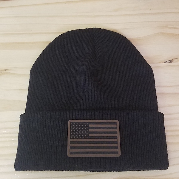 Flag Beanie - Etsy