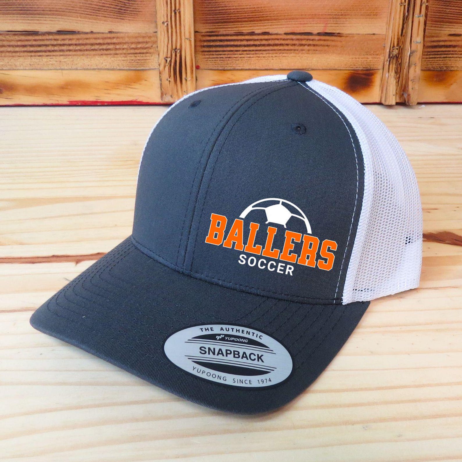 Personalized Soccer Hat With Team Name and Optional Player Number ...