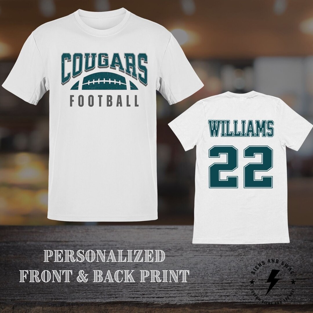 Personalized Football Shirt, Custom Football Sweatshirt, Football ...