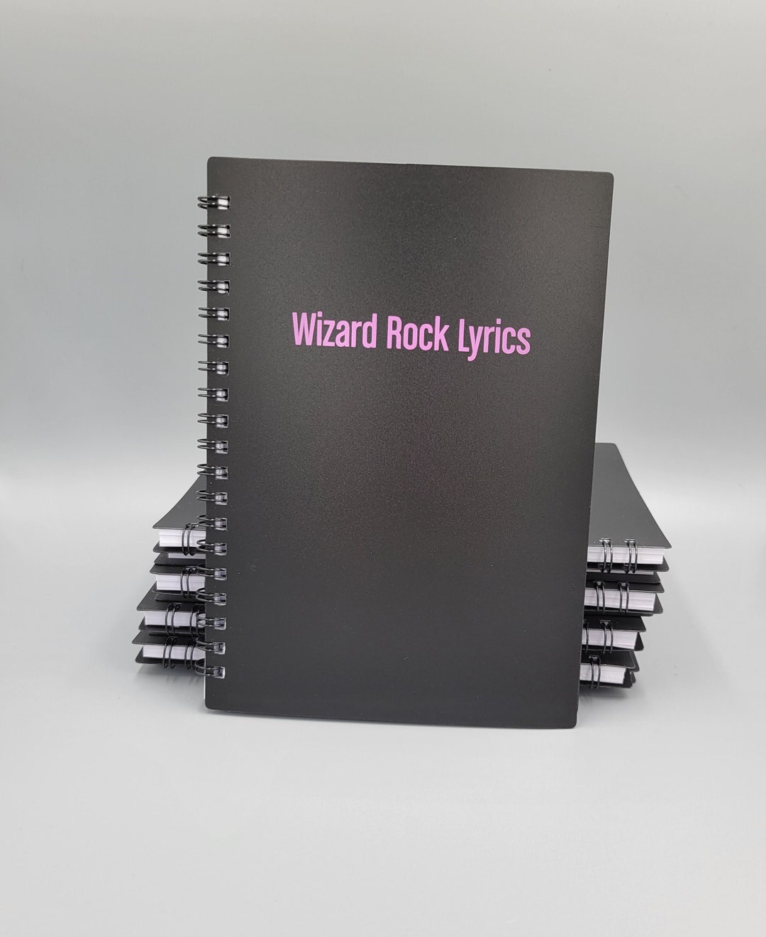 Wizard Rock Lyrics Notebook - Etsy