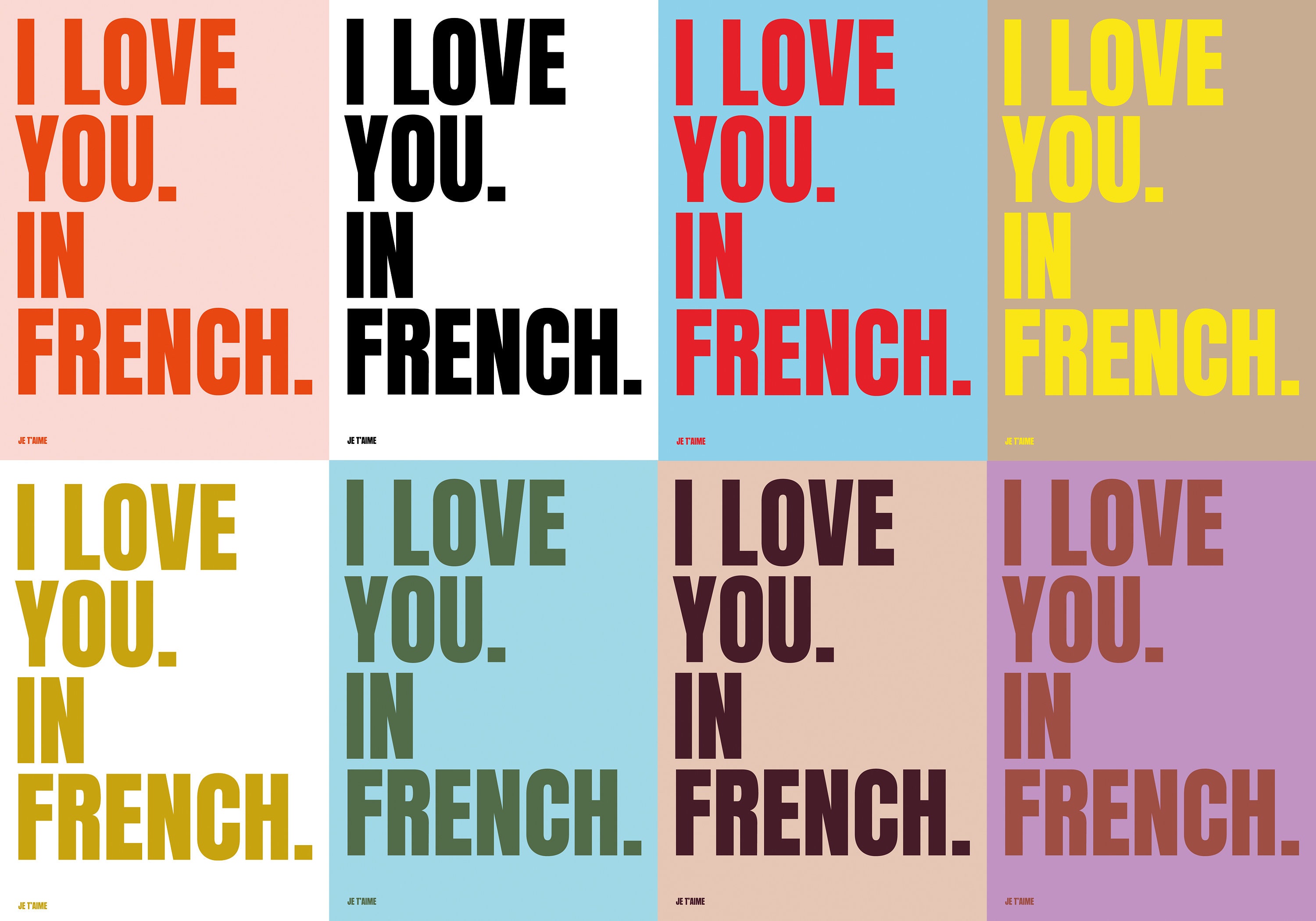 French Words For Love