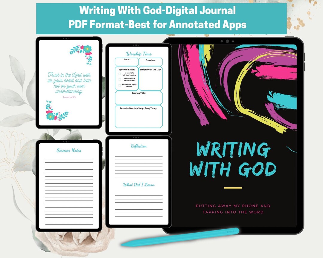 Writing With God I Bible I Sermon Notes I Church I Spiritual I ...