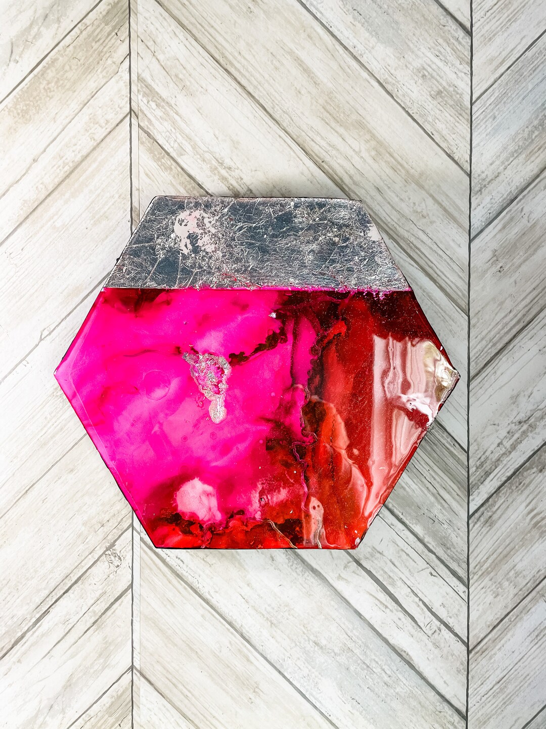 Rainbow Hex Painting 19 - Etsy