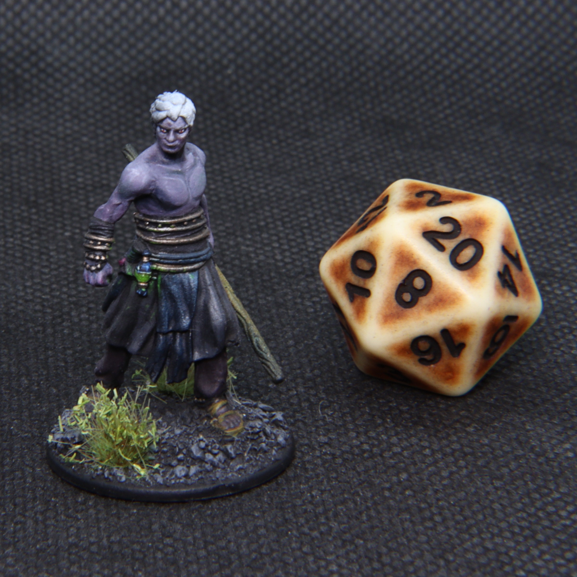 Drow Elf Monk — Yigg Six Studios