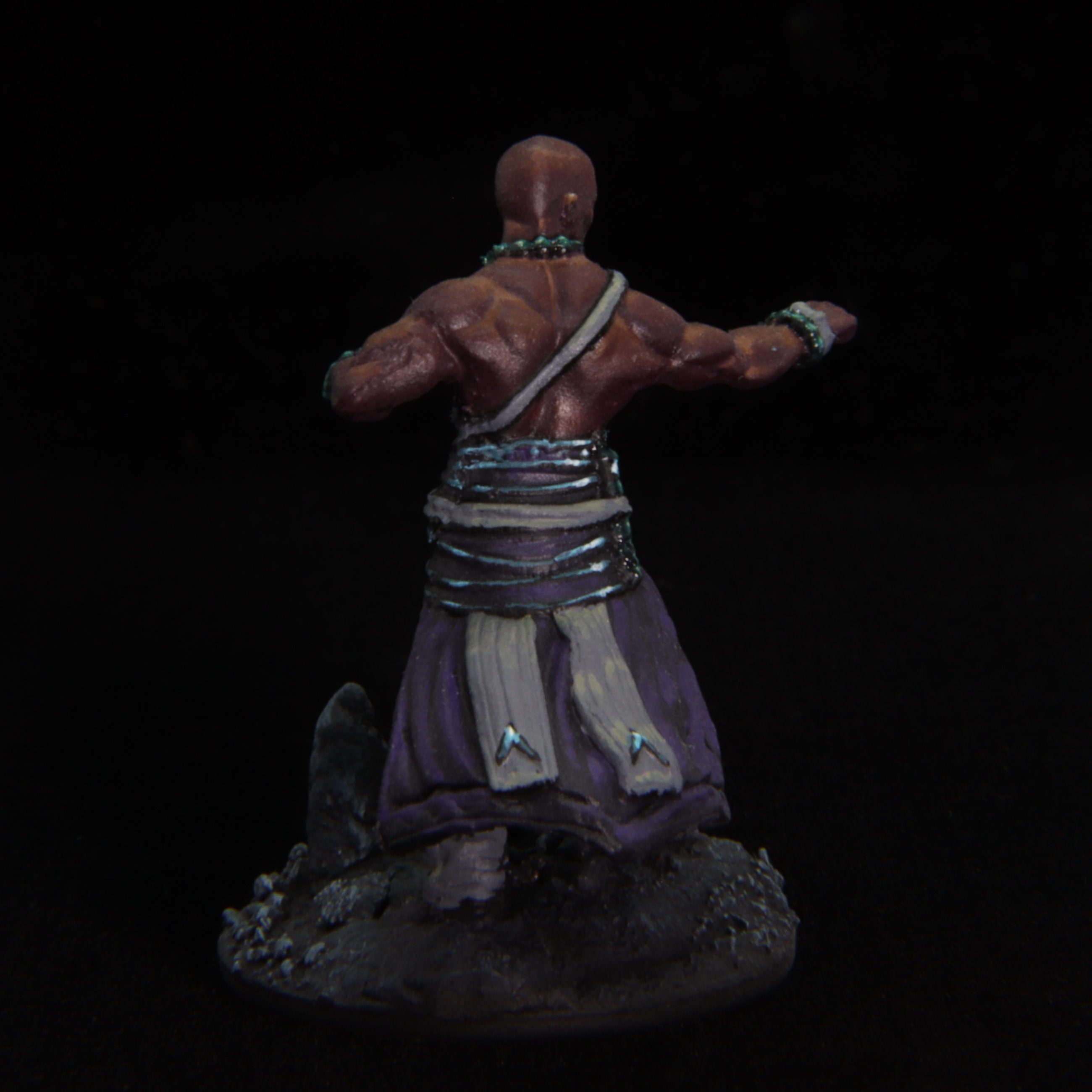 Human Monk Hand Painted Tabletop Miniature Dungeons and Dragons D&D Dnd ...