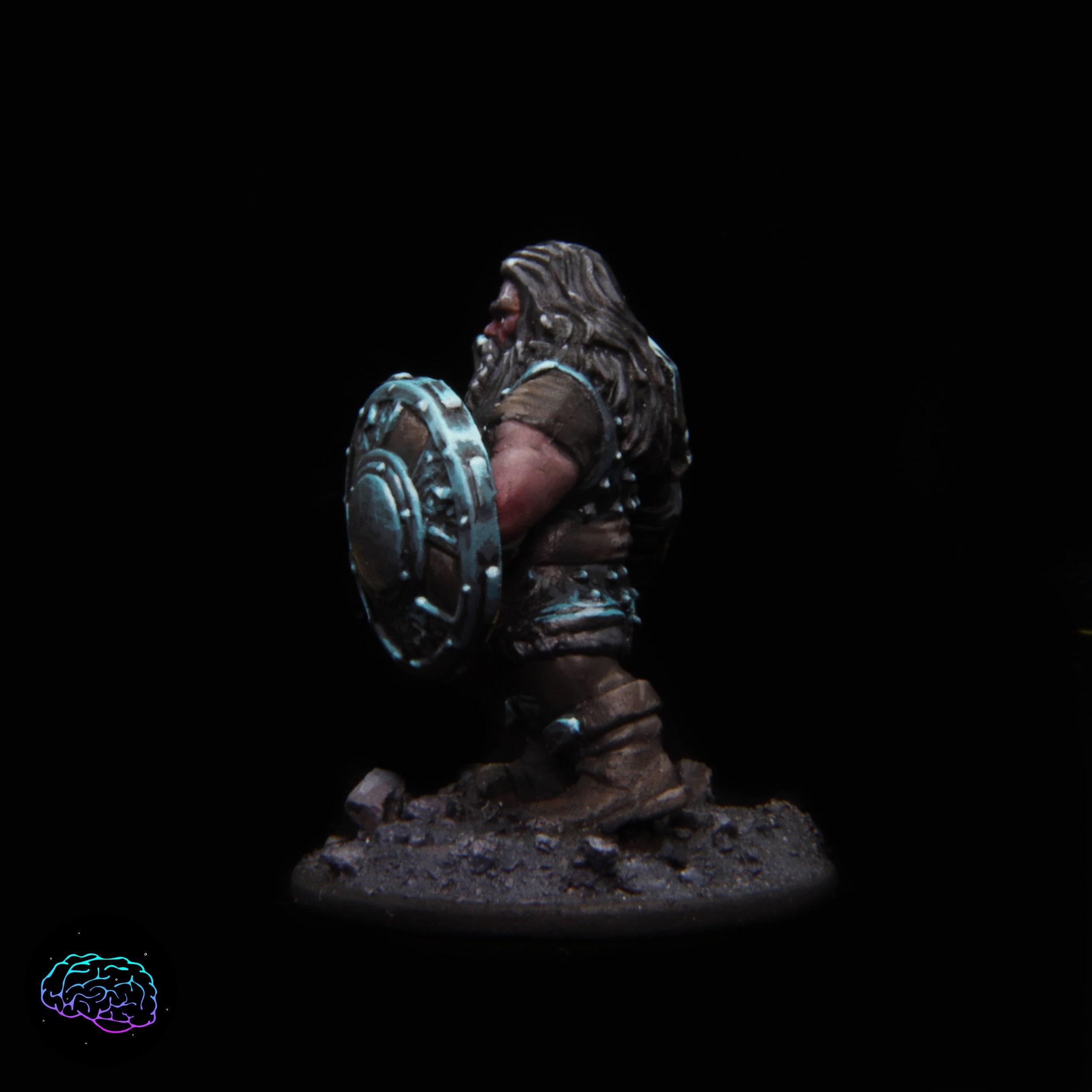 Dwarf Twilight Warrior Hand Painted Tabletop Miniature Dungeons and ...