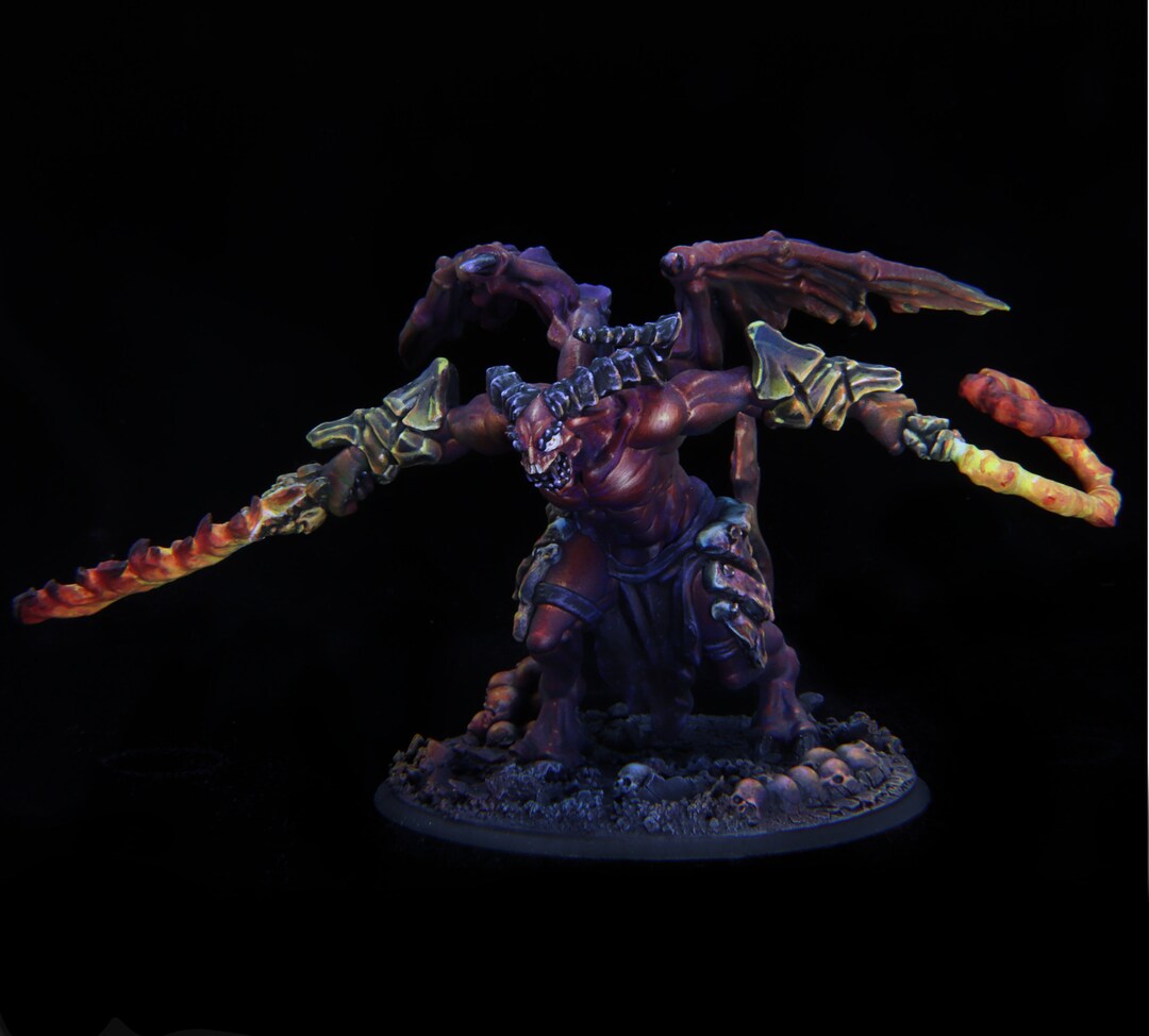 Hand Painted Balor Miniature: Resin D&D BBEG Figure - Etsy