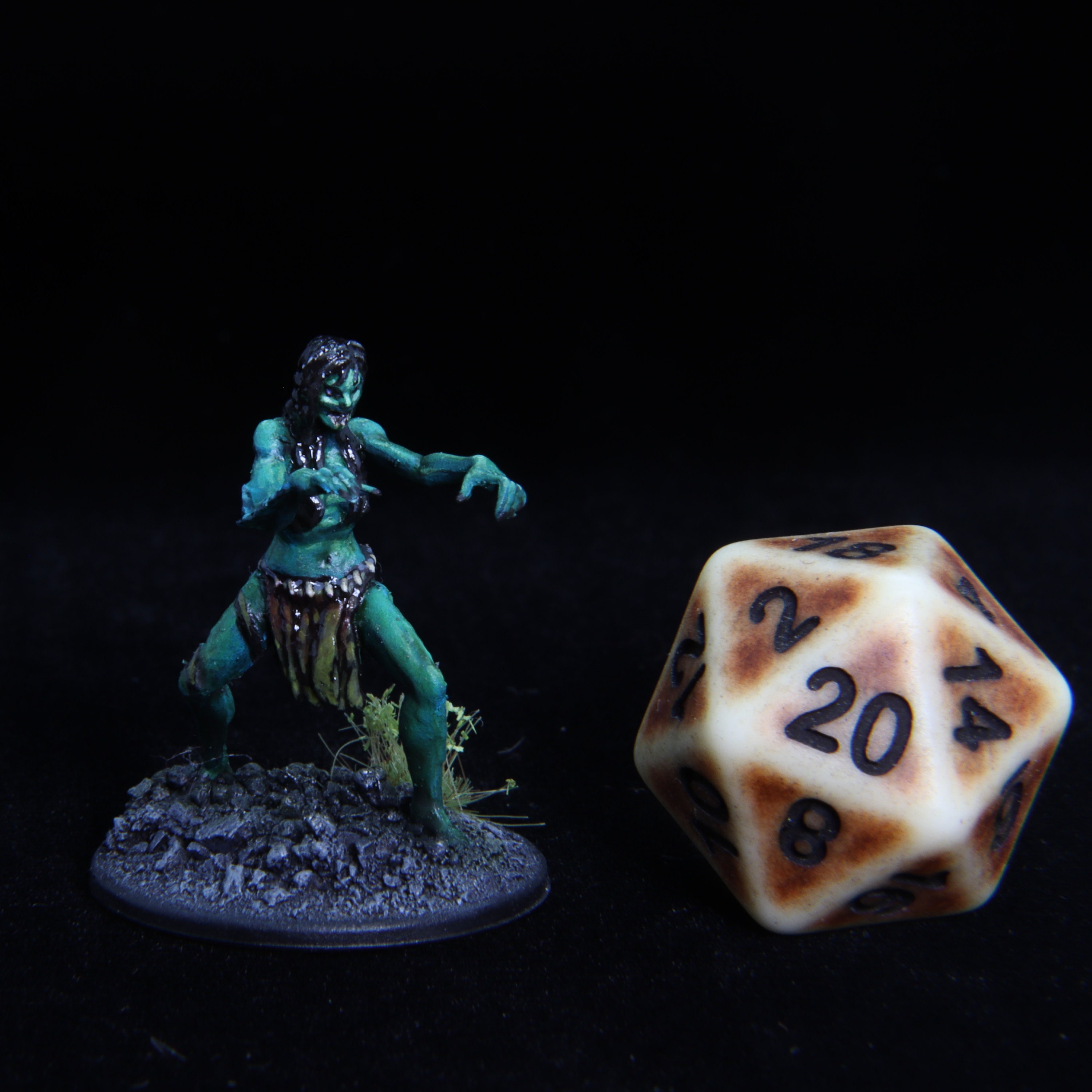 Sea Hag Hand Painted Dungeons and Dragons D&D Dnd - Etsy