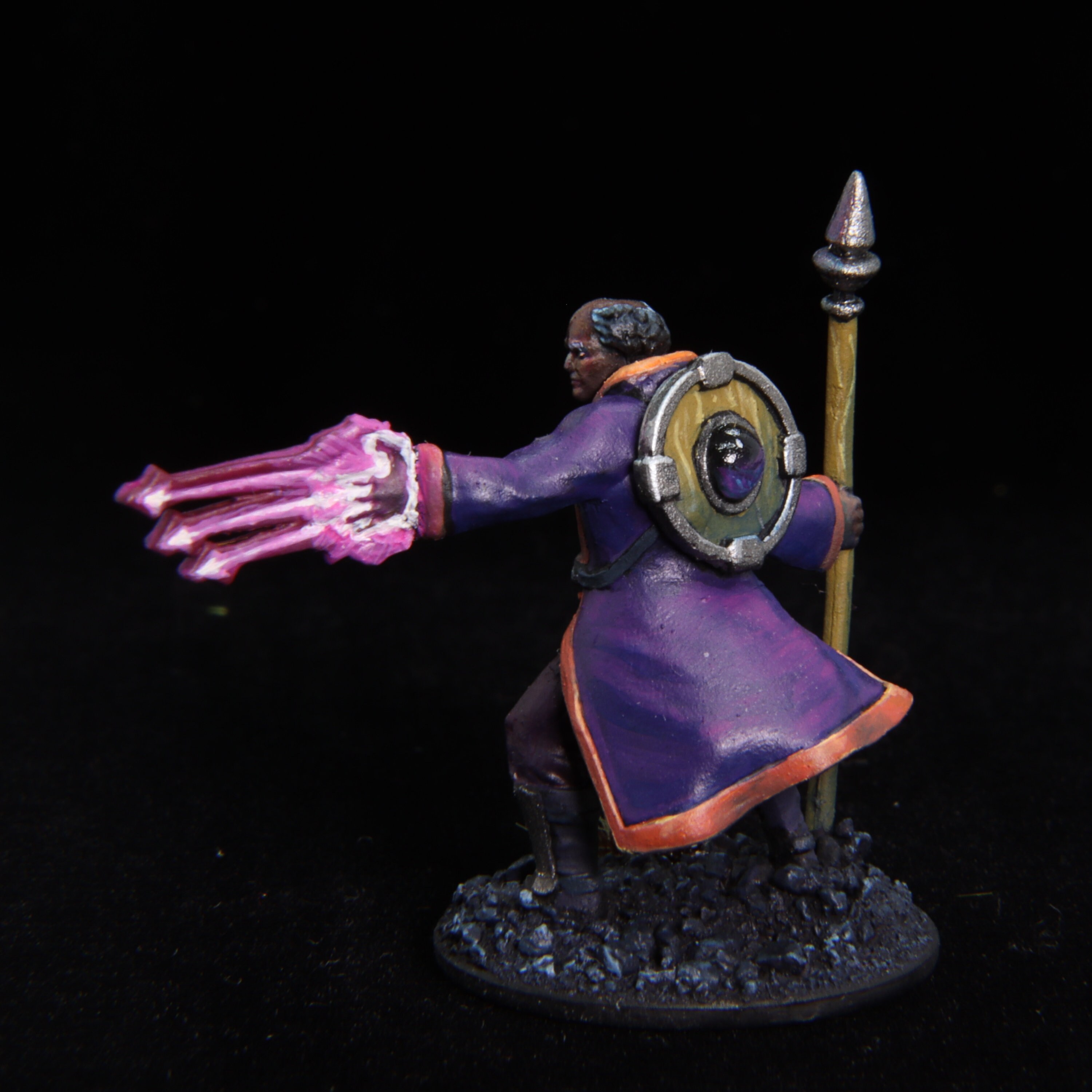 Human Wizard / Cleric Hand Painted Dungeons and Dragons - Etsy