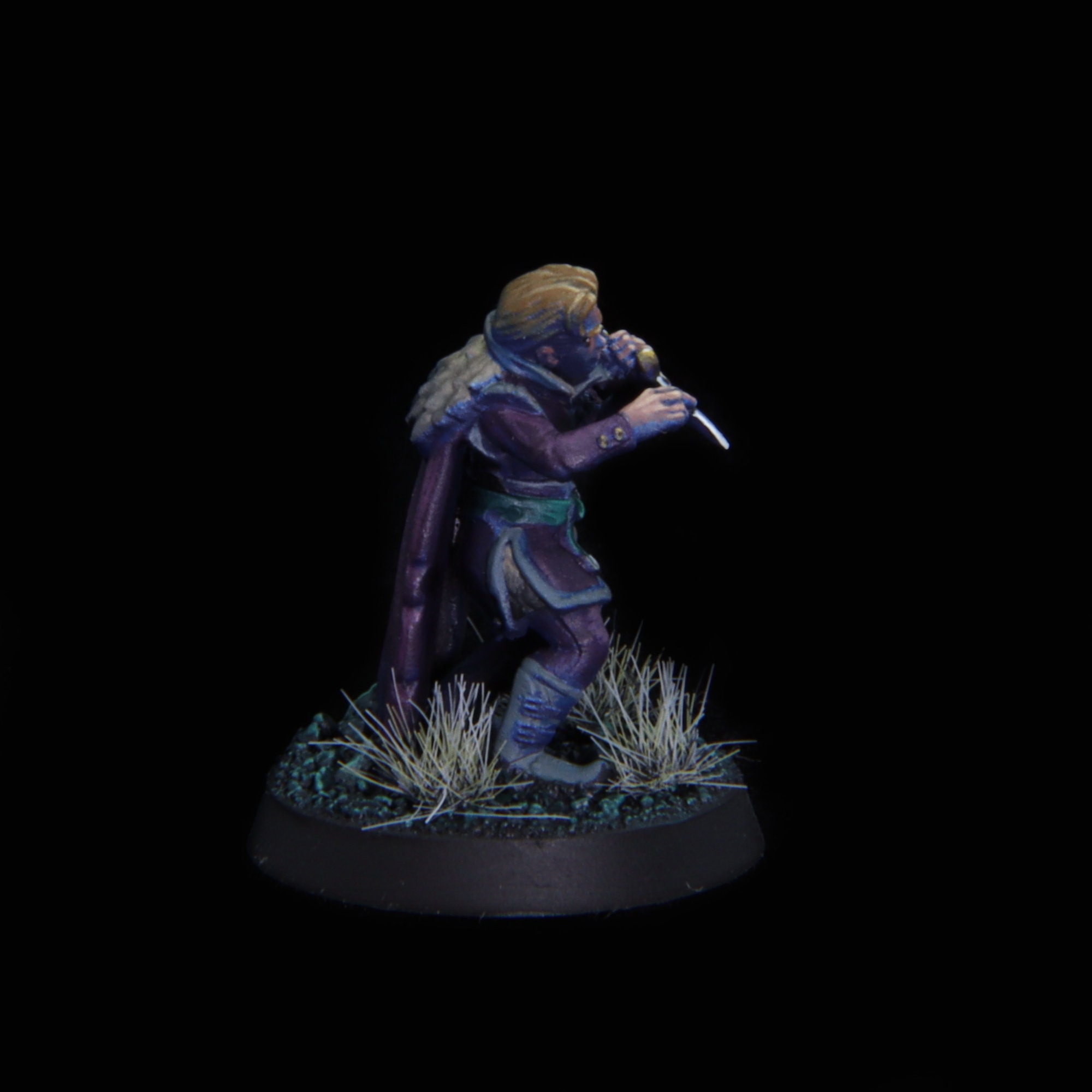 Halfling Rogue Hand Painted One-of-a-kind Tabletop Miniature Dungeons ...