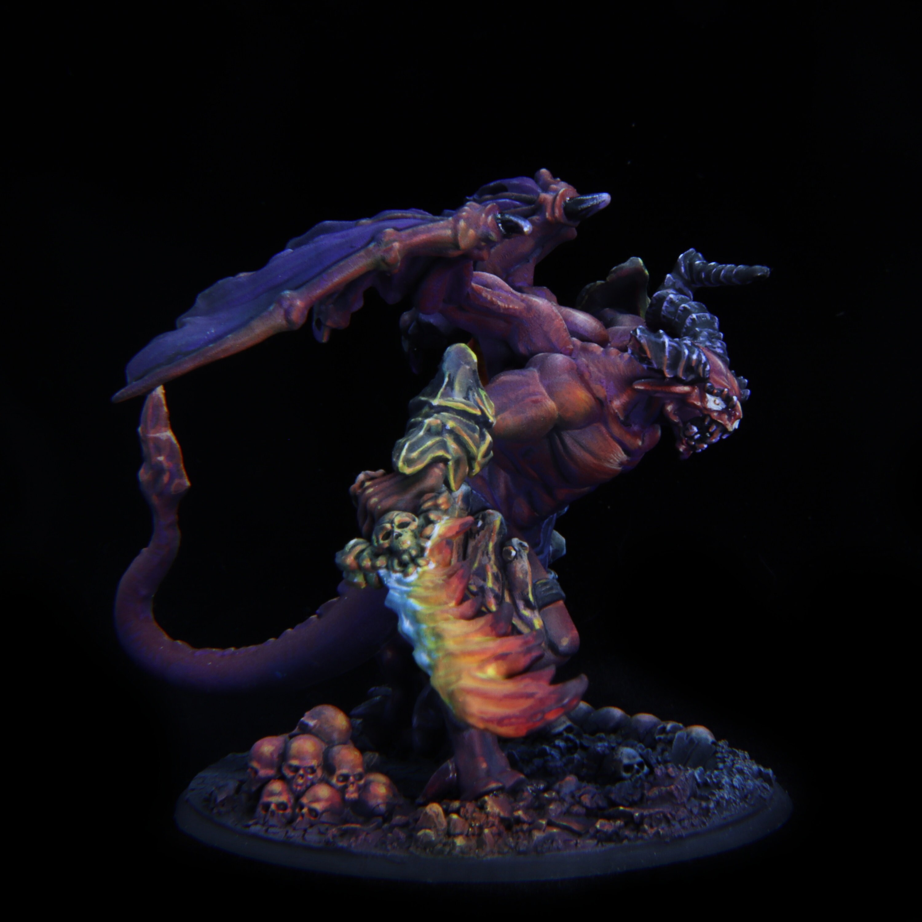 Hand Painted Balor Miniature: Resin D&D BBEG Figure - Etsy