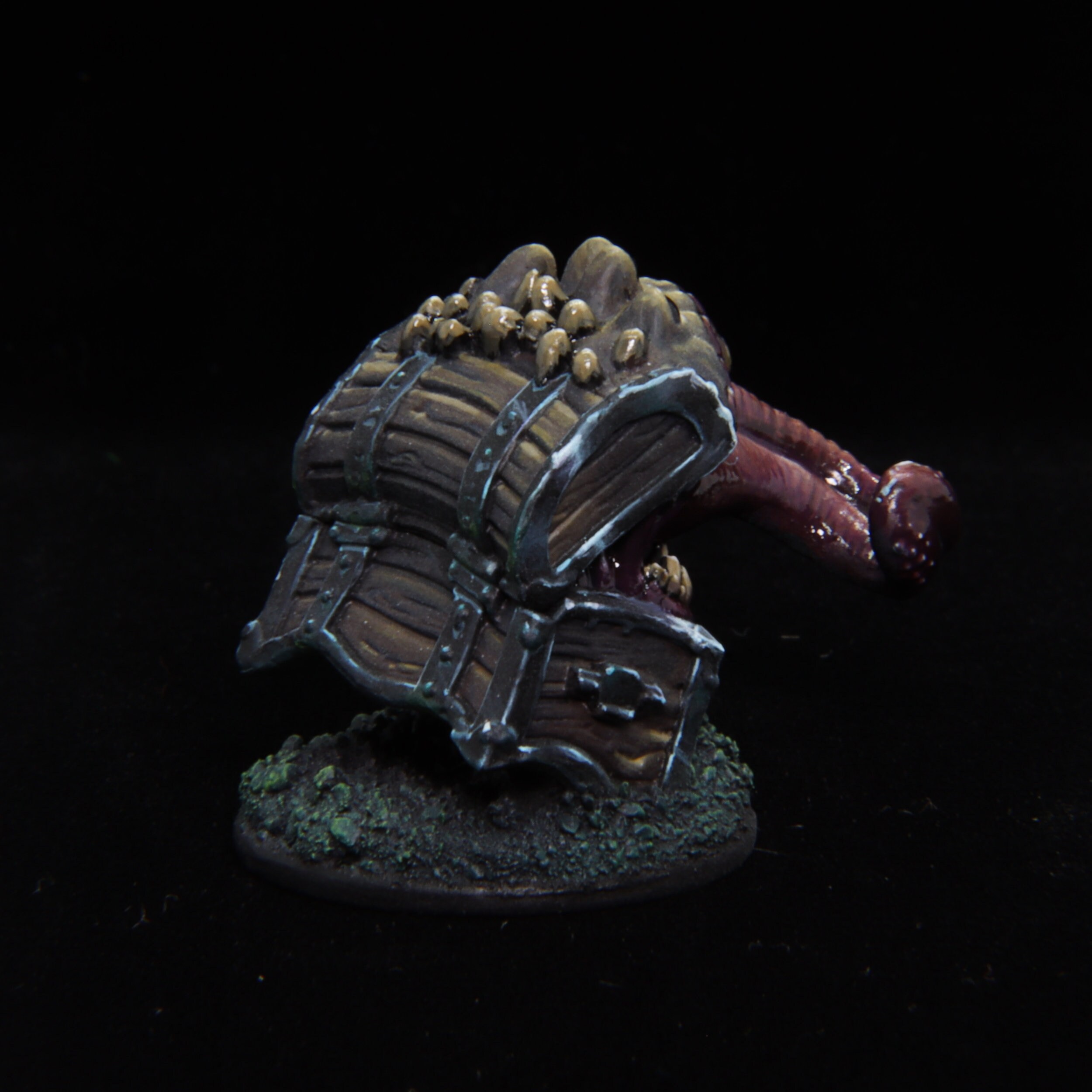 Chest Mimic Hand Painted Tabletop Miniature Dungeons and Dragons D&D ...