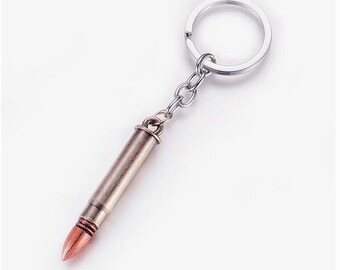 Bullet Keychain - Etsy