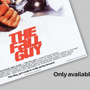 Ryan Gosling, Emily Blunt, "the Fall Guy" (2024) Alternate Movie Poster ...