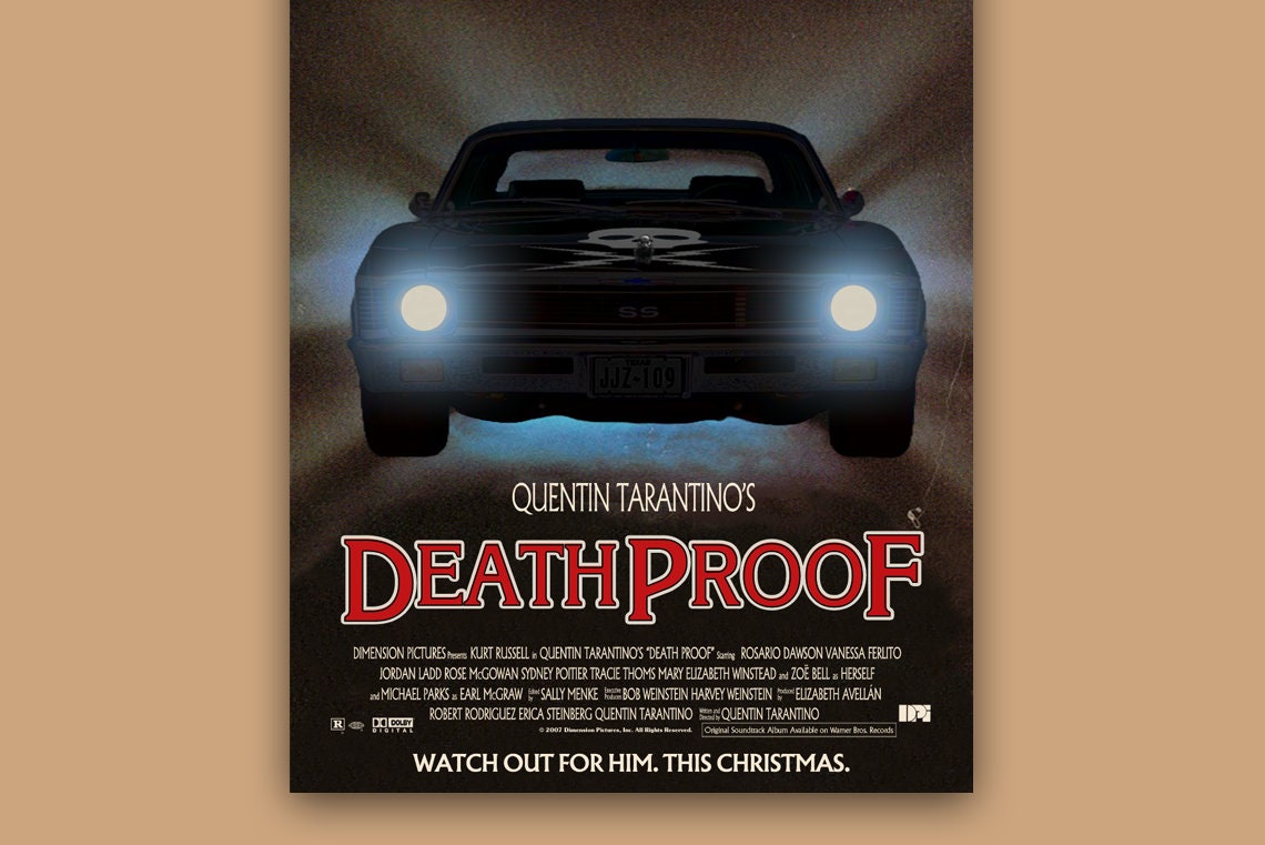 DEATH PROOF Poster 8 X 10 or 11 X 17 print Only - Etsy Canada