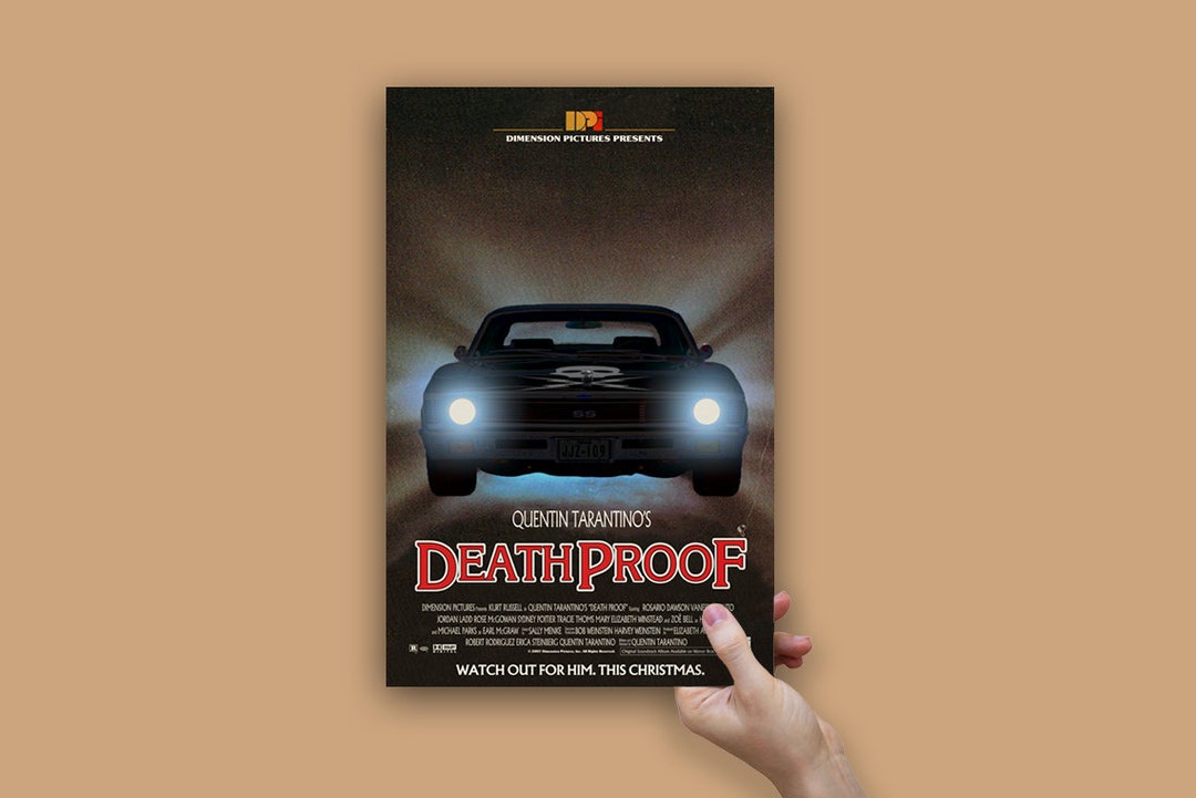 Quentin Tarantino DEATH PROOF Poster, 8.5x11 or 11x17, Print Only - Etsy