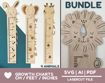 Lion Growth Chart | Etsy