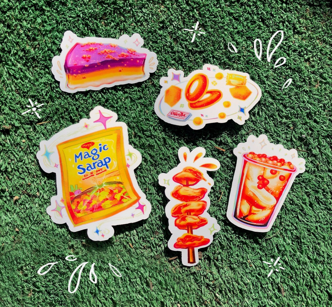 Sweet & Salty Snacks Filipino Sticker Pack - Etsy