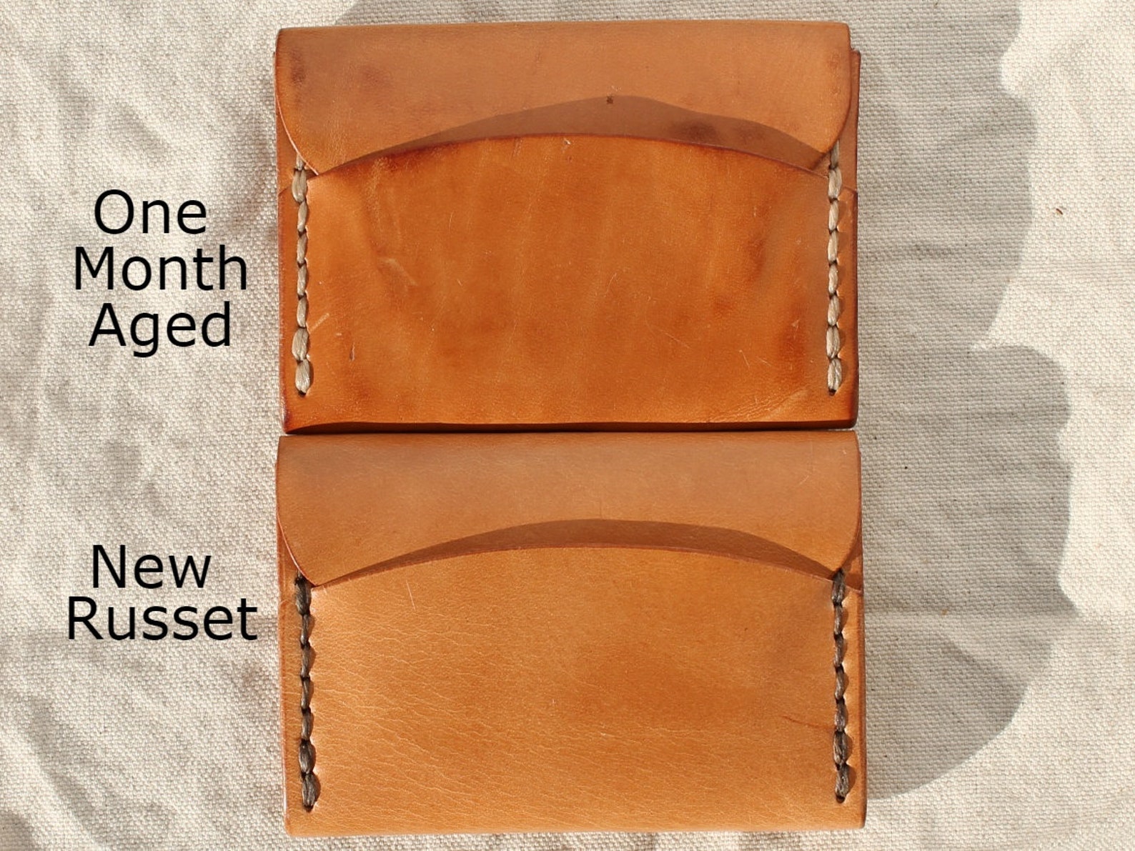 Leather Coin Pouch Style Wallet W/ Flap Opening | Handmade Full Grain ...