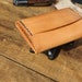 Leather Coin Pouch Style Wallet W/ Flap Opening | Handmade Full Grain ...