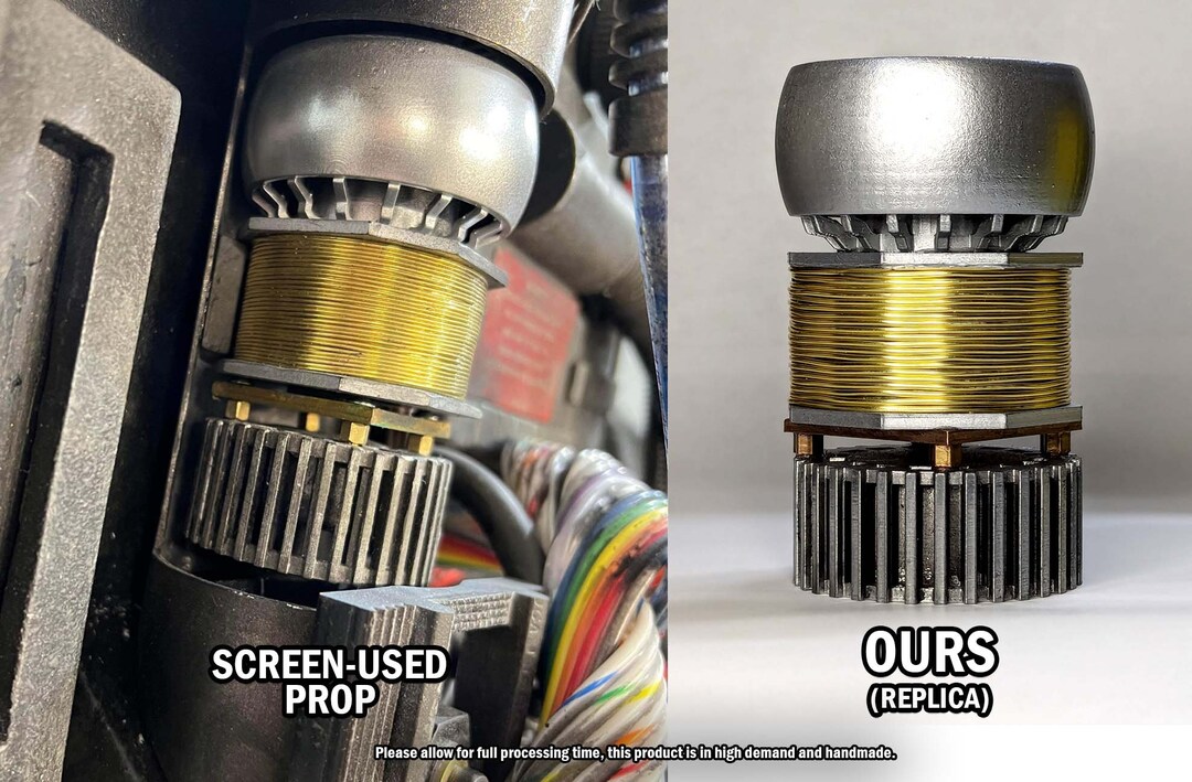 Haslab Ghostbusters Proton Pack Brass Booster Upgrade Frozen Empire - Etsy