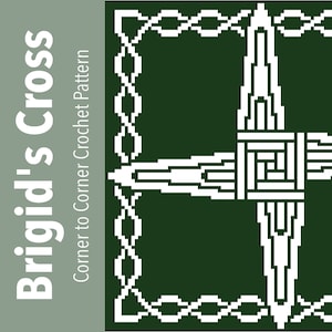 Brigid's Cross, Corner to Corner Crochet Pattern, C2C Pattern, Crochet ...