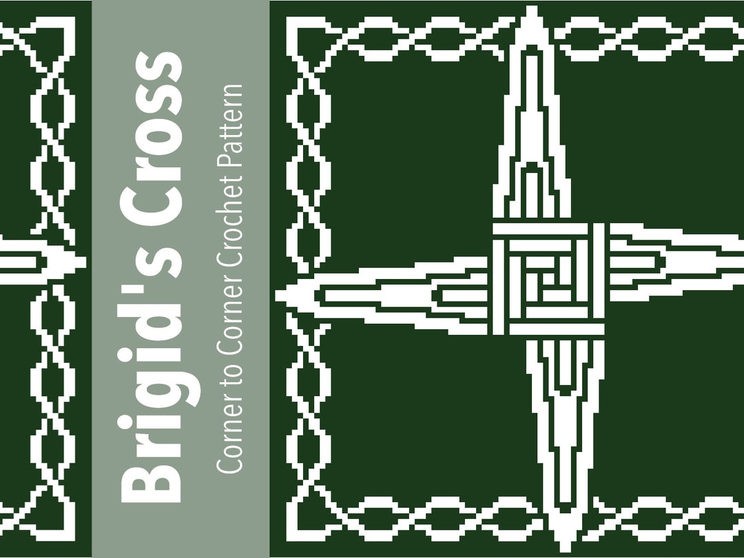 Brigid's Cross, Corner to Corner Crochet Pattern, C2C Pattern, Crochet ...