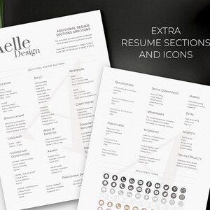 Compact One-page Resume Template | Mac Pages and Word Resume Template ...