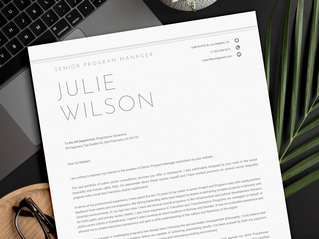 Cover Letter Google Docs, Microsoft Word, Mac Pages Motivation Letter ...