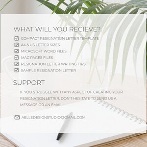 Resignation Letter Template + Sample Letter & Writing Tips ...