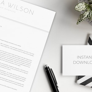 Cover Letter Template Google Docs, Microsoft Word, Mac Pages Including ...