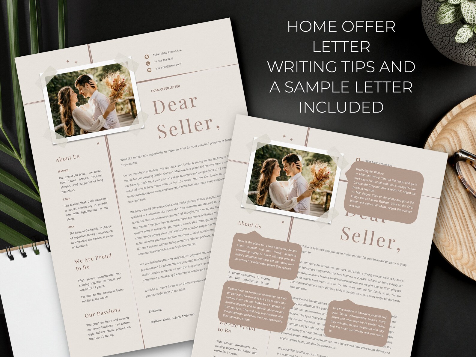 Home Offer Letter Template | Real Estate Letter | Dear Seller | Letter ...