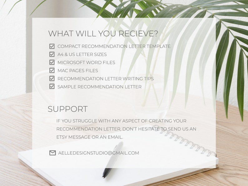 Professional Letter of Recommendation Template | Job Referral Letter ...