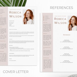 Compact One-page Resume Template | Mac Pages and Word Resume Template ...