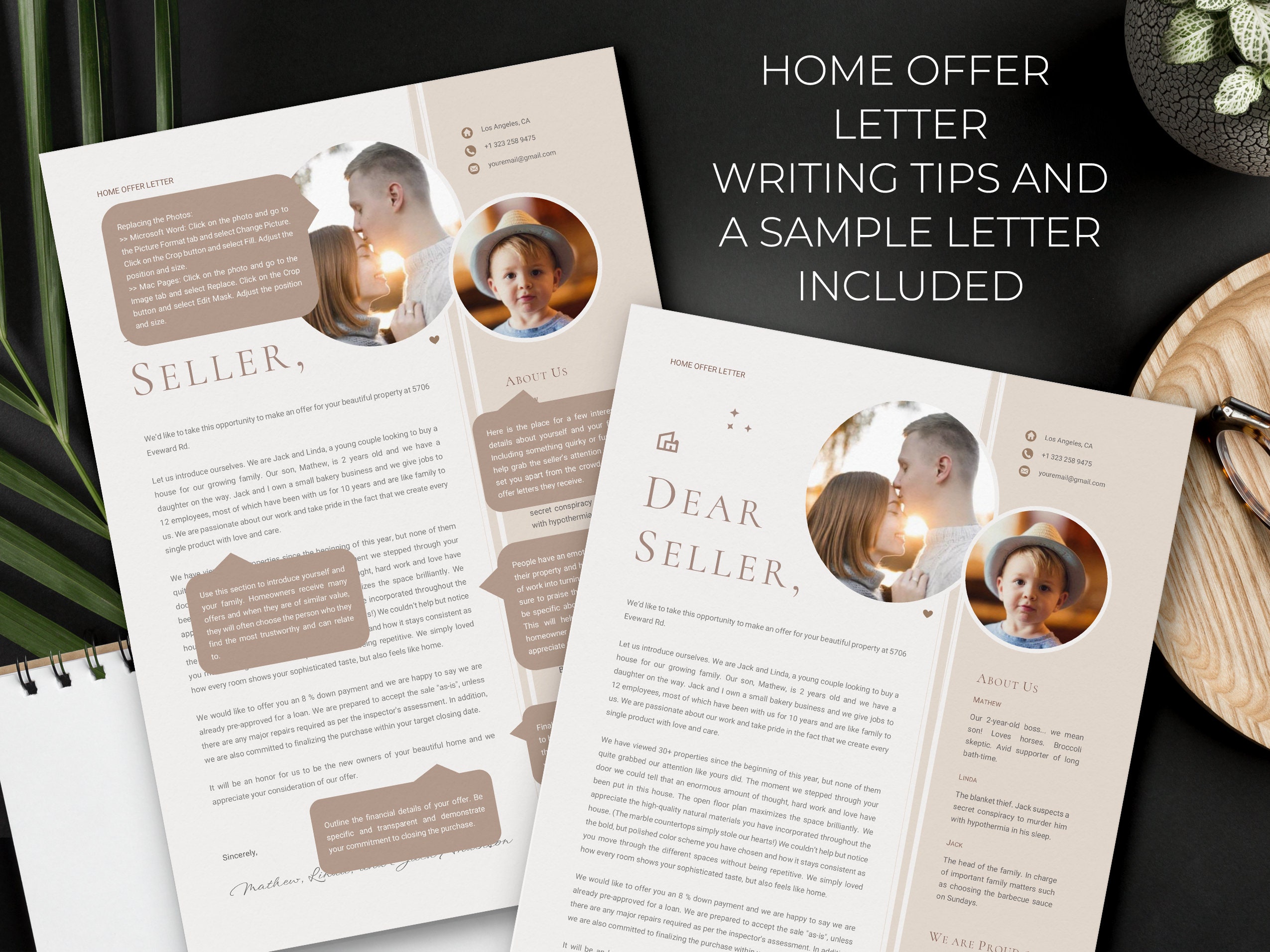 Home Offer Letter Template + Writing Tips and a Sample Letter | Letter ...