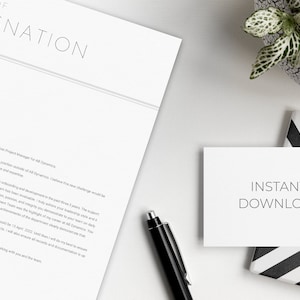 Resignation Letter Template Including a Sample Letter & Writing Tips ...