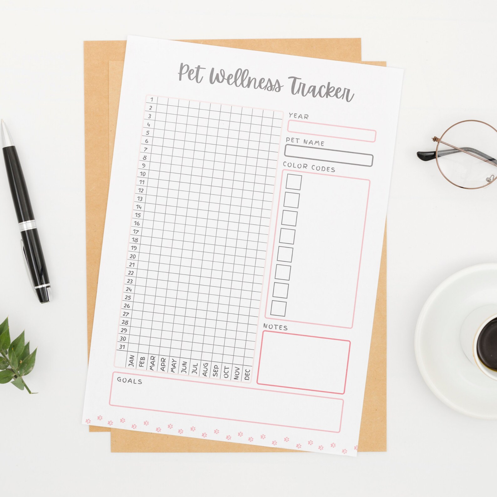 SERVICE DOG TRAINING Log Printable Service Dog Handler - Etsy
