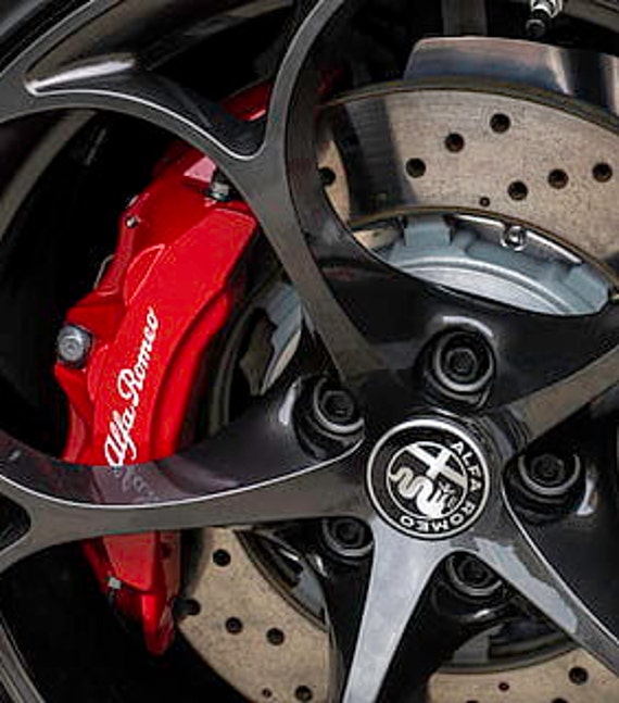 Quad Rear Diffuser installed + Red Brake Covers on my 2017 | Alfa Romeo ...