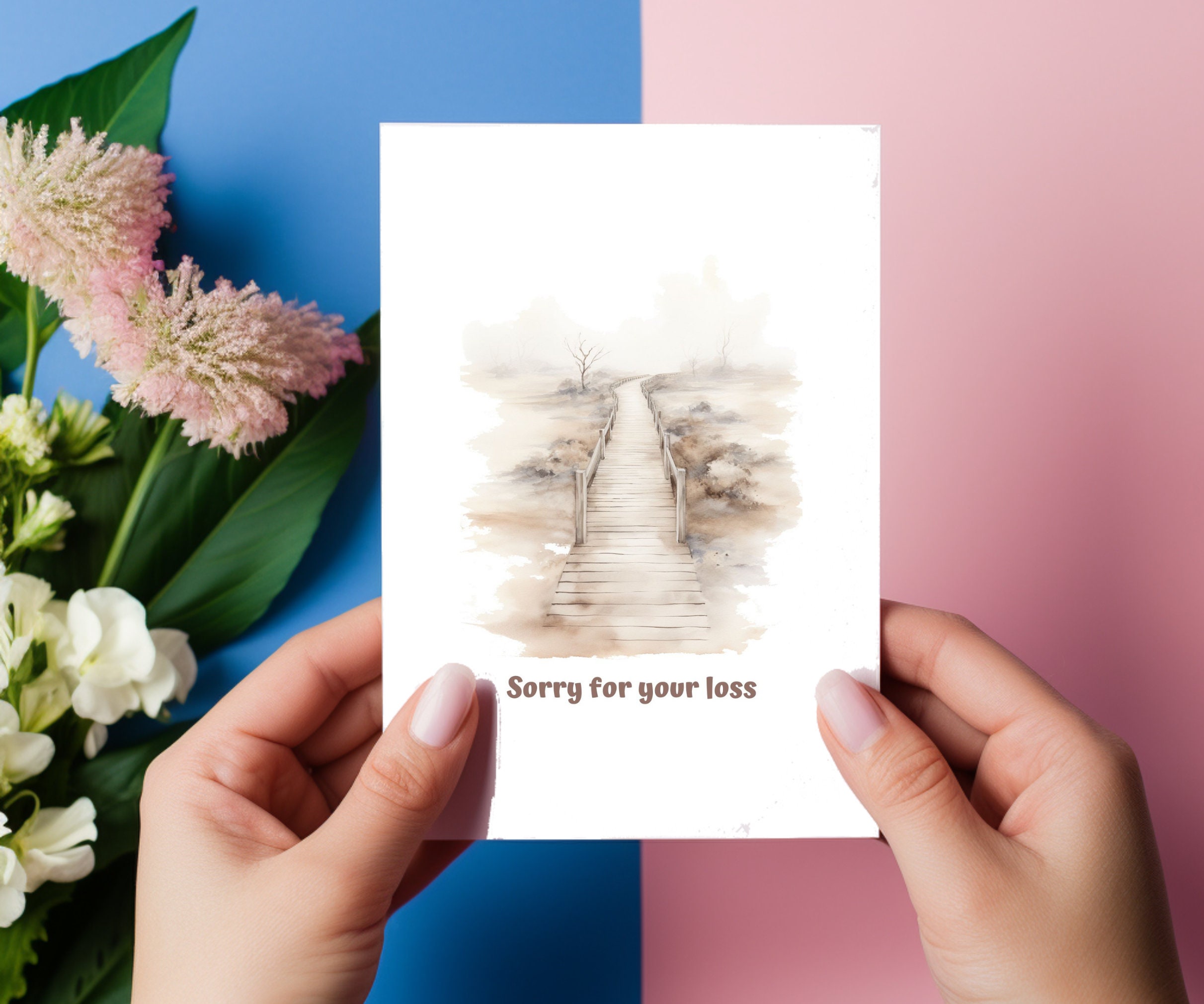 Printable Sympathy Postcards: Instant Download to Lift Someone's ...