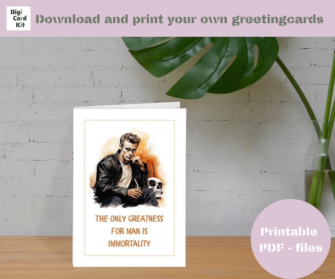 Halloween Movie Star Vintage Printable Instant Download DIY PDF by ...