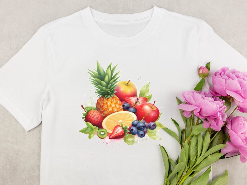 Fruit Sublimation PNG Printable Illustration Instant Download ...