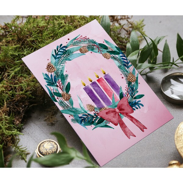 Advent Wreath - Etsy