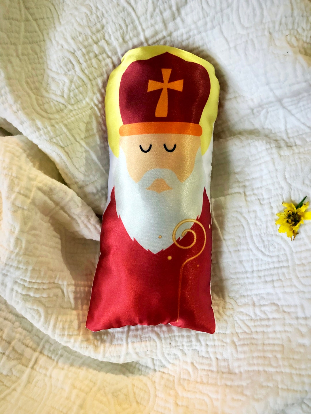 Saint Nicholas Stuffed Saint Dolls Catholic Christmas Gift - Etsy