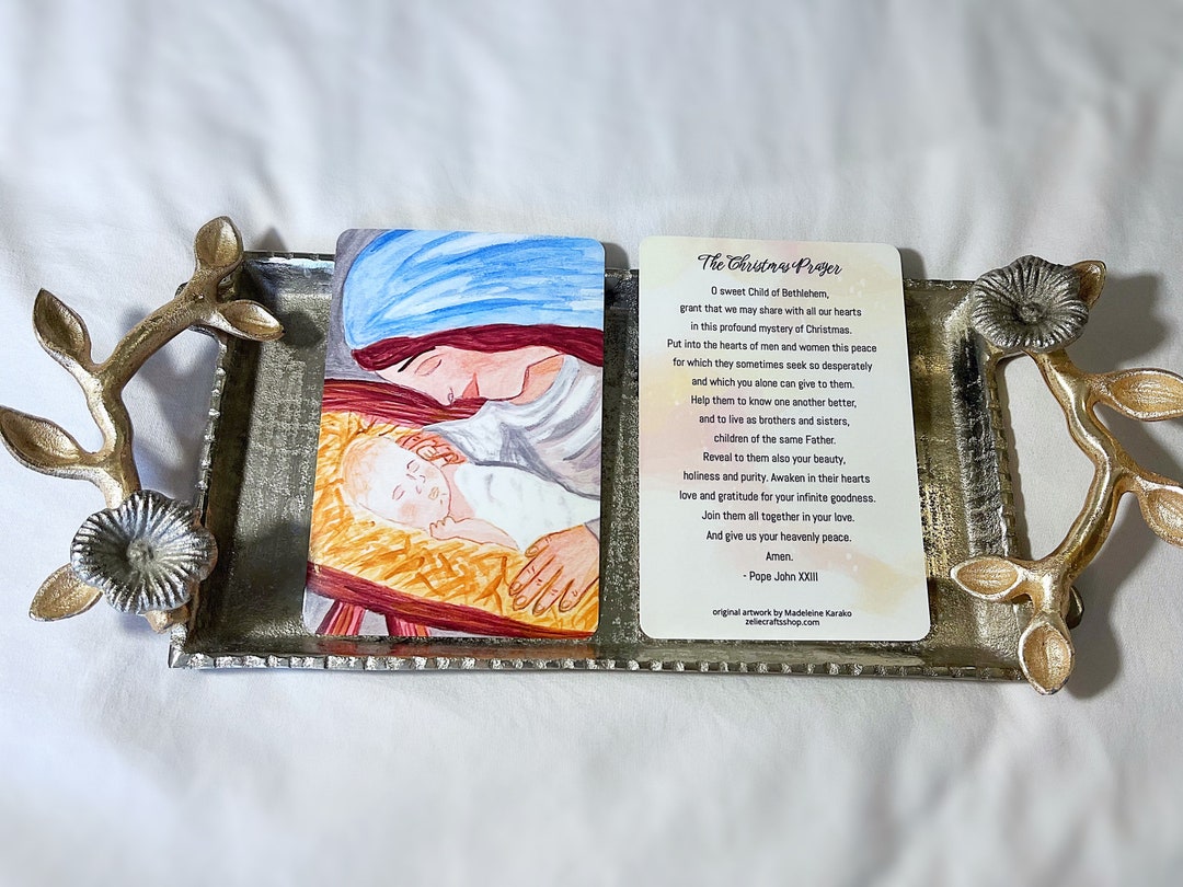 Nativity Prayer Card Bundle, Christmas Prayer Card, Prayer Card Gifts ...