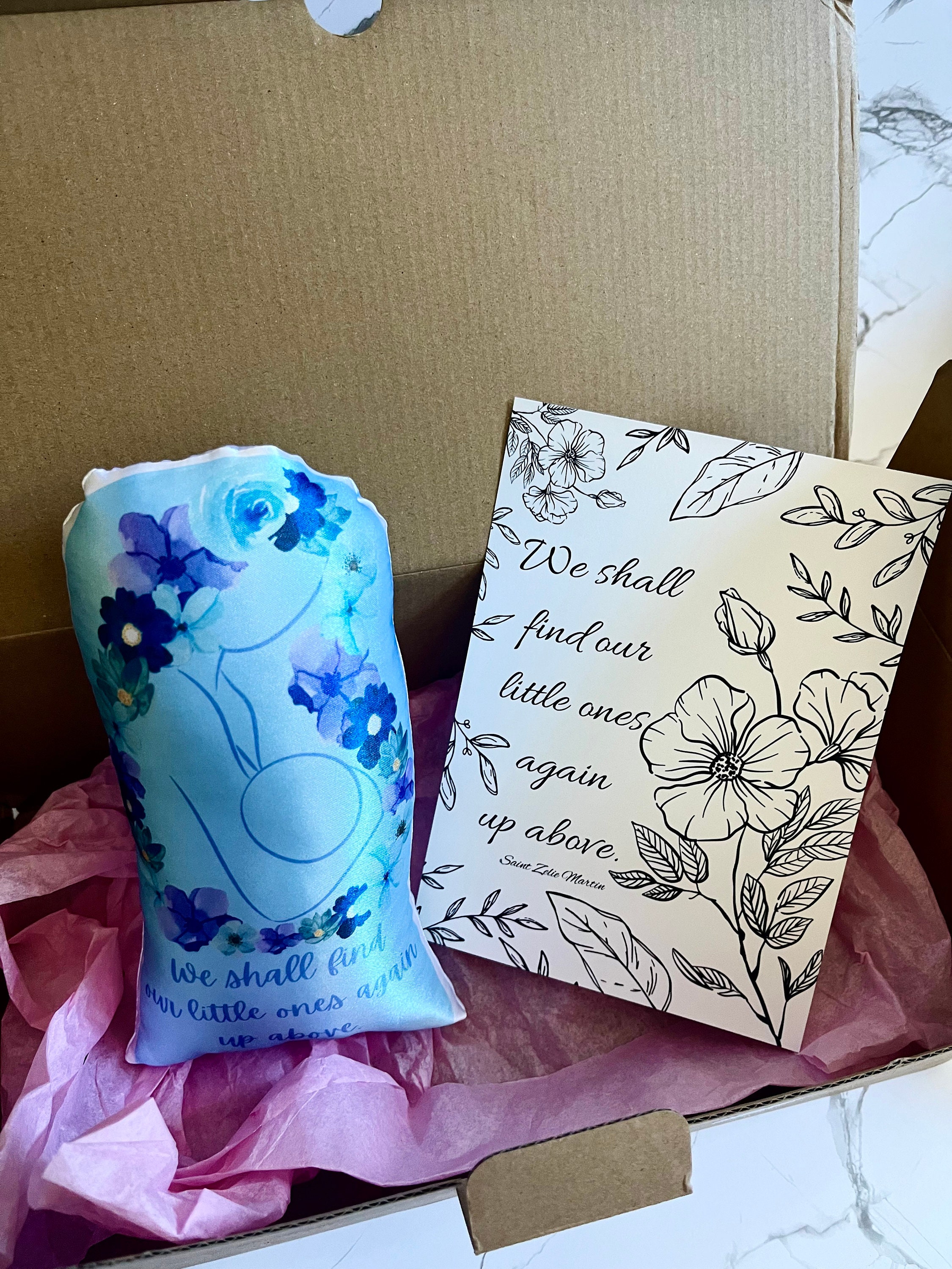 Miscarriage and Infant Loss Gift Box - Catholic Gift for Grieving Moms ...